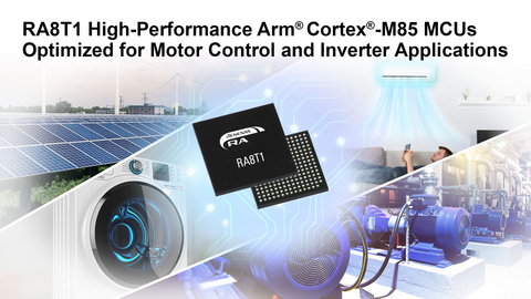 Renesas Launches RA8T1 MCU Group for Enhanced Motor Control - Electronicsclap