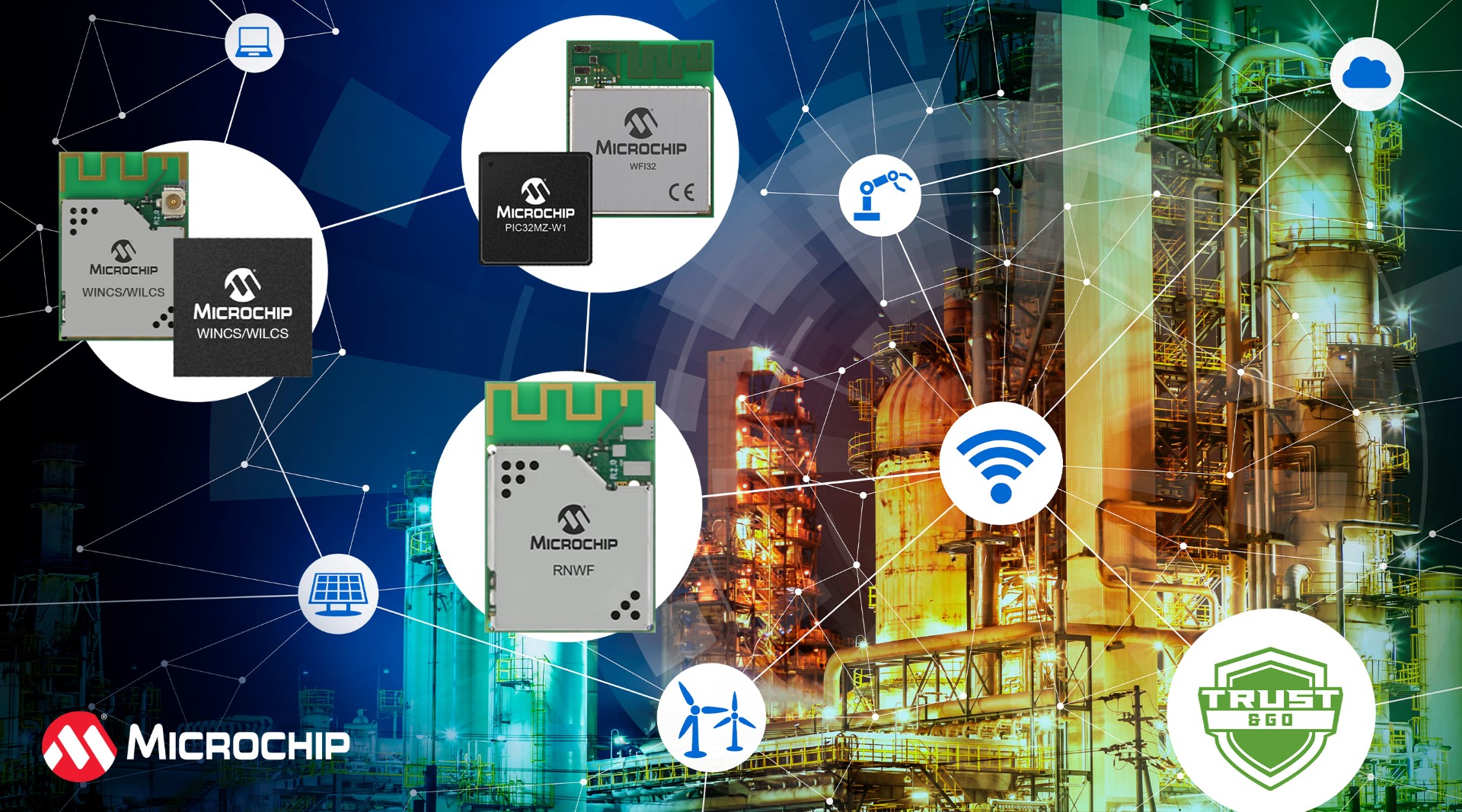 Microchip Expands Wi-Fi Portfolio with 20 Advanced Products for Industrial & Commercial Applications