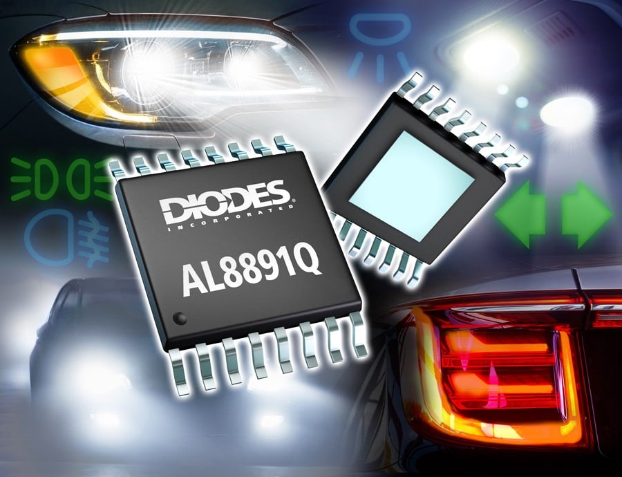 Diodes Expands Automotive-Compliant Synchronous Buck LED Dri